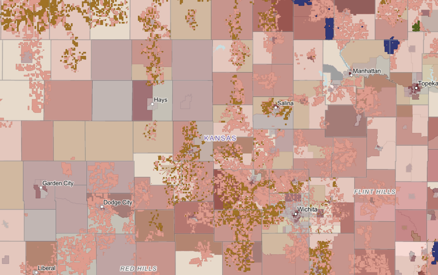 Map Gallery | All Things Kansas | Kansas State University