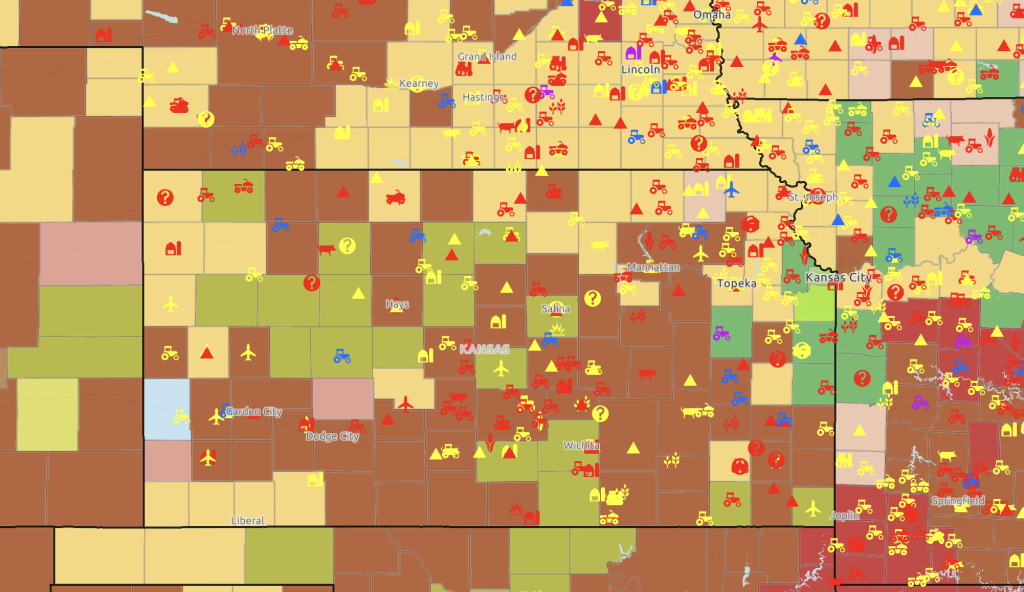 Map Gallery | All Things Kansas | Kansas State University